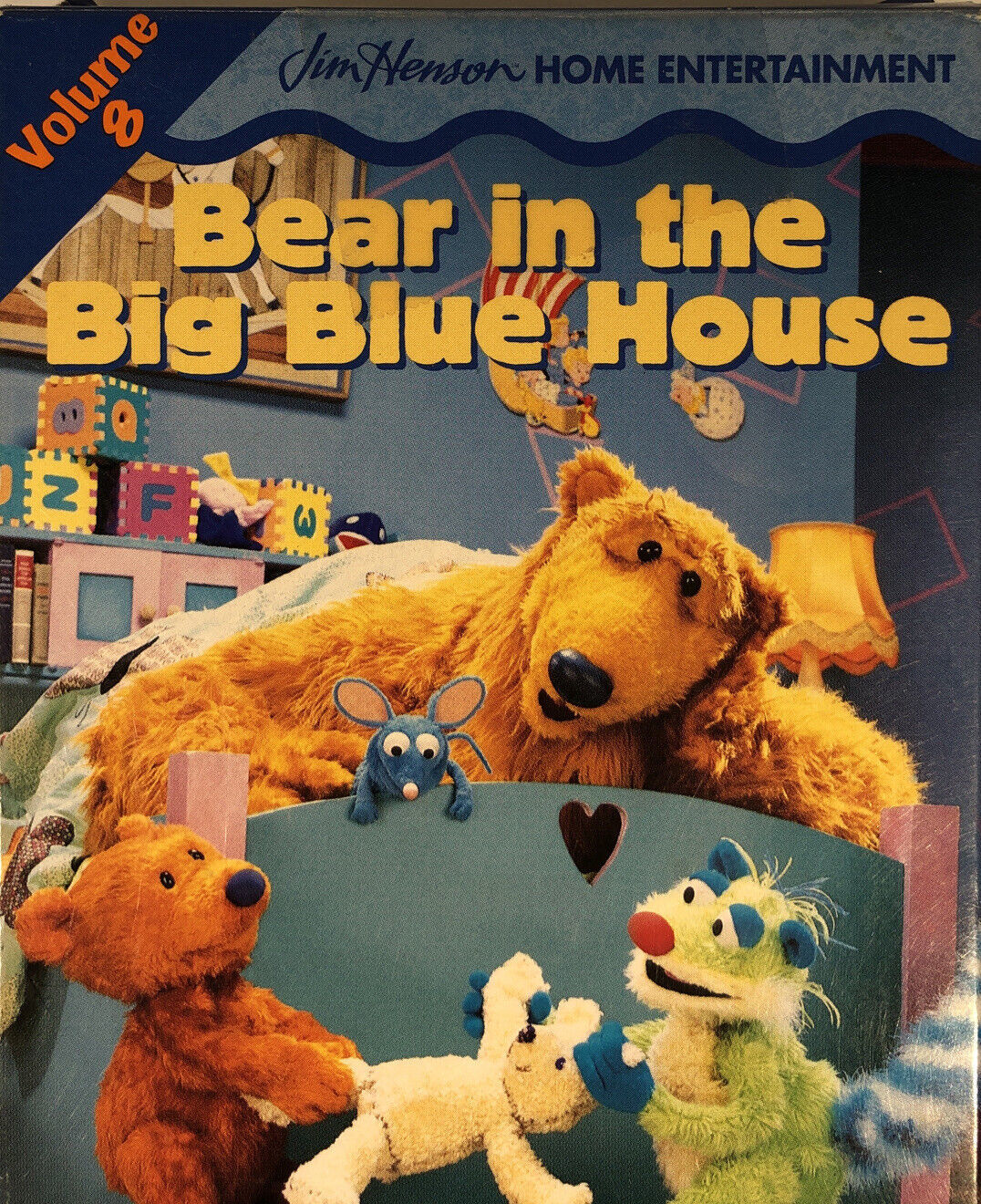 Bear in the Big Blue House-Volume 8(VHS 1999)TESTED-RARE VINTAGE-SHIPS ...