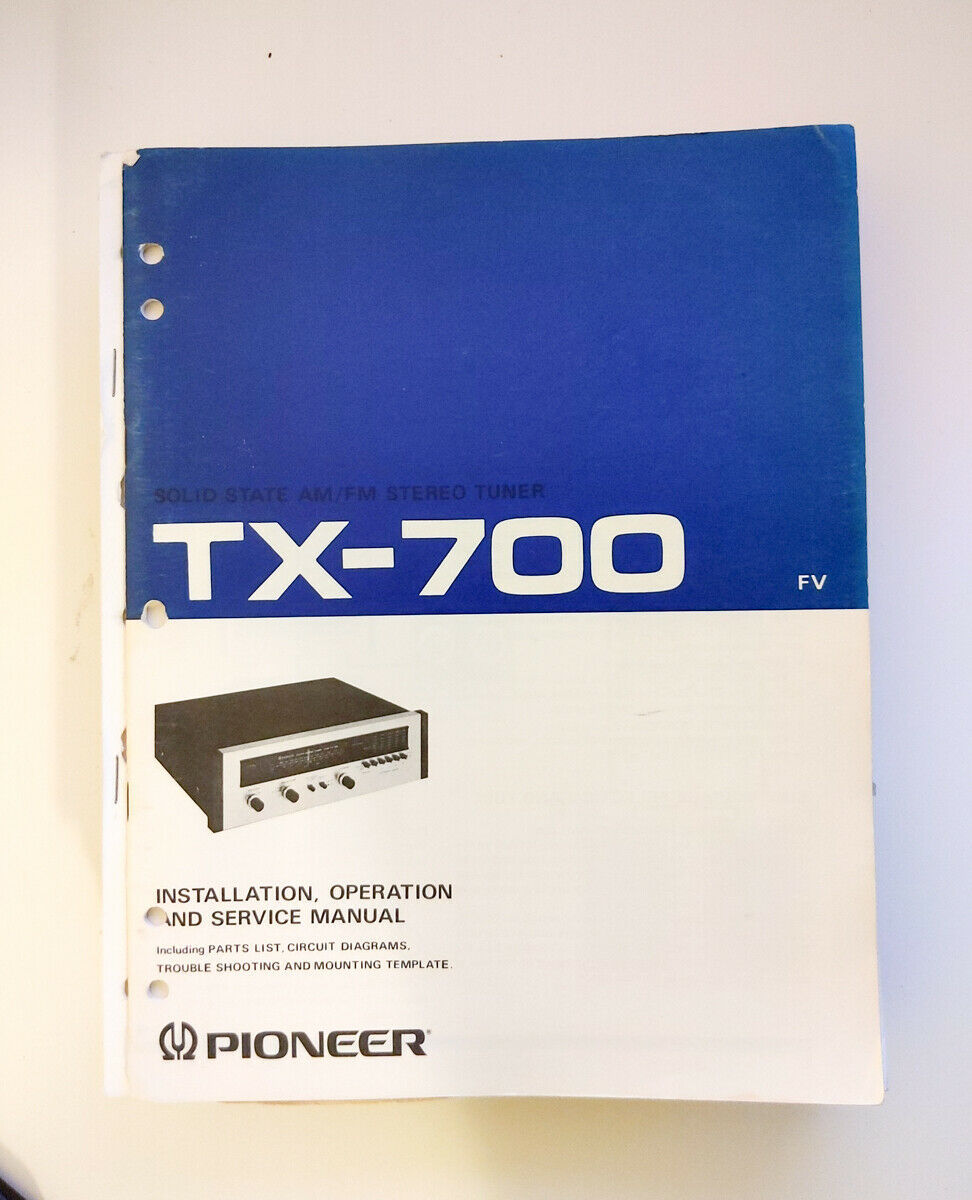 Used Pioneer TX-700 Tuners for Sale | HifiShark.com
