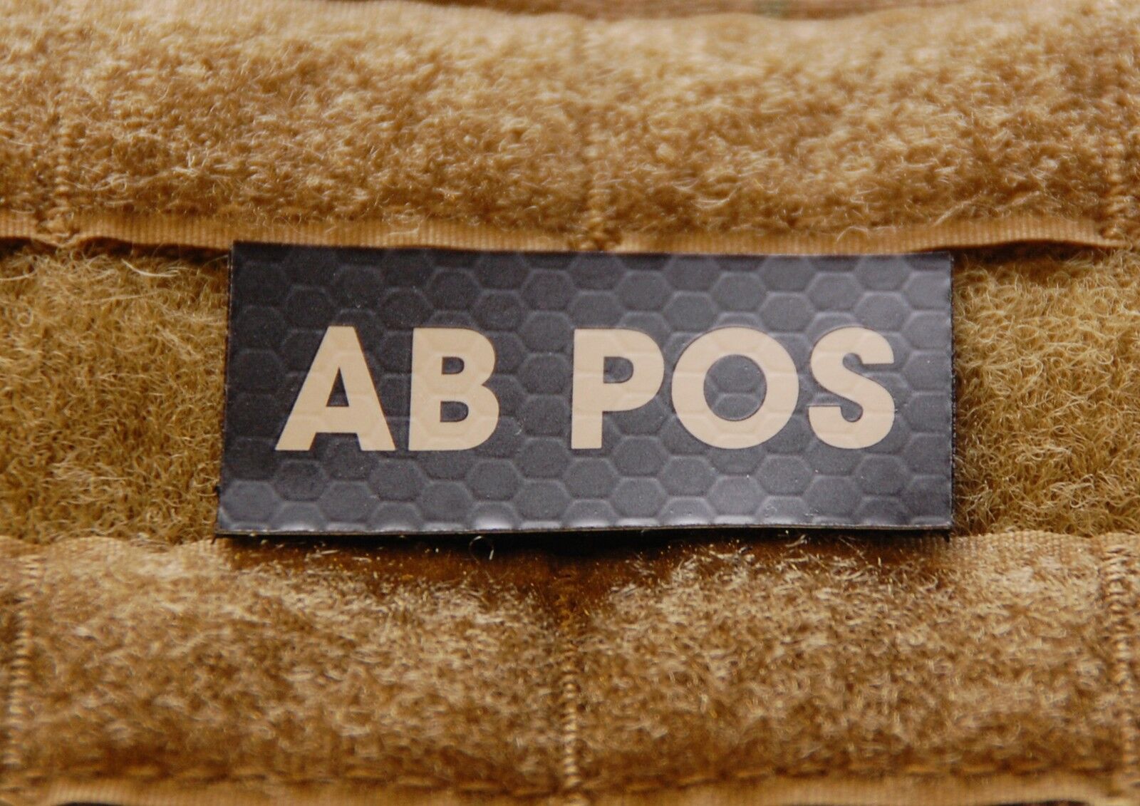 AB POS Blood Type IR Patch Infrared Solas US Army Navy Air Force SEAL ...