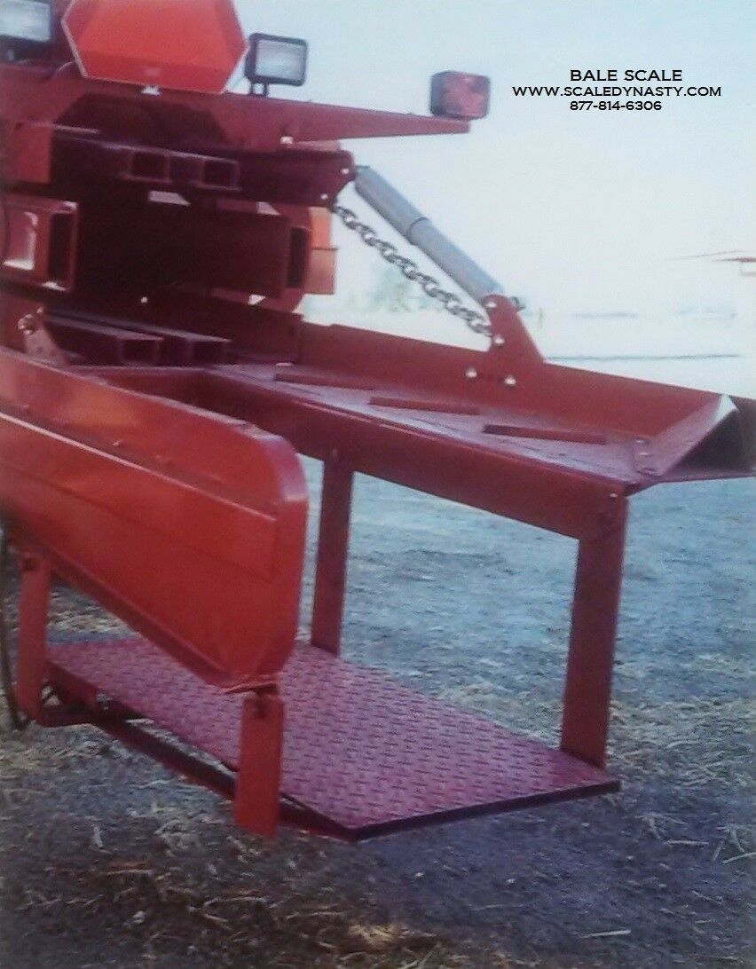 HAY BALE SCALE - HAY BALING SCALE - BALER SCALE - HAY BALE WEIGHING ...