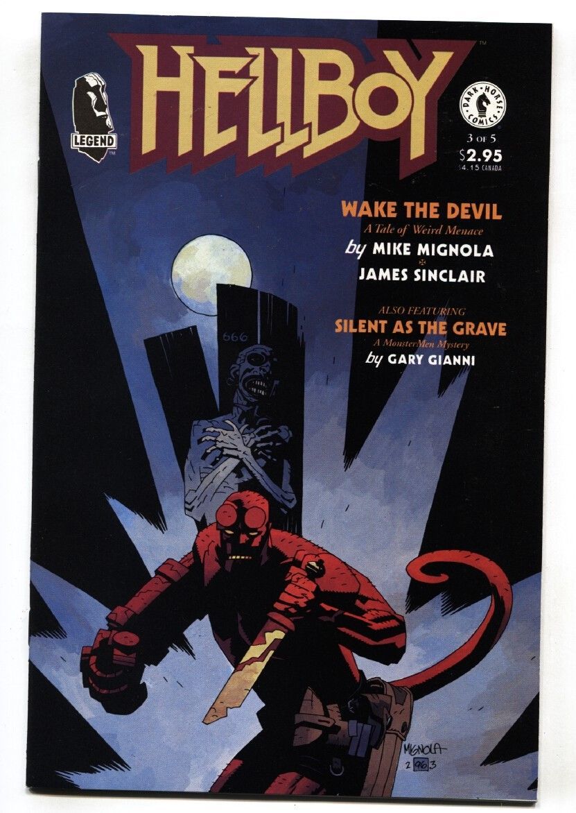 Hellboy: Wake the Devil #3--First appearance of ROGER THE HOMUNCULUS ...