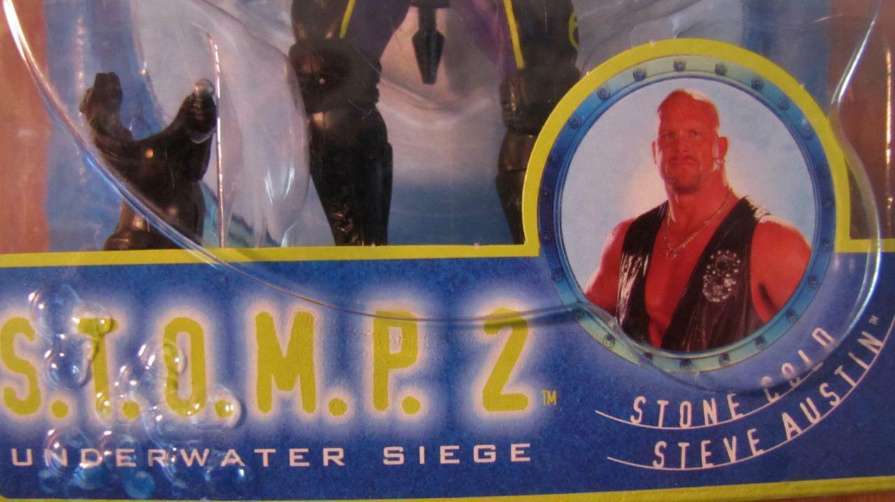 WWF Jakks STOMP 2 Underwater Siege STONE COLD STEVE AUSTIN FIGURE NEW ... WWF Jakks STOMP 2 Underwater Siege STONE COLD STEVE AUSTIN FIGURE NEW ...