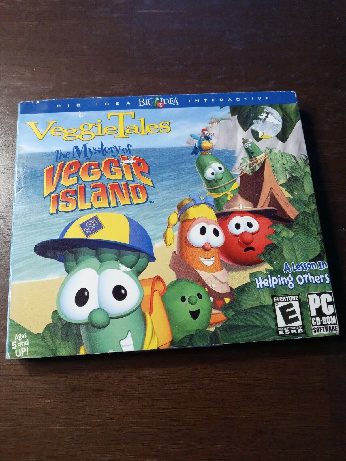 Veggie Tales The Mystery of Veggie Island PC Game for Windows 95/98/ME ...