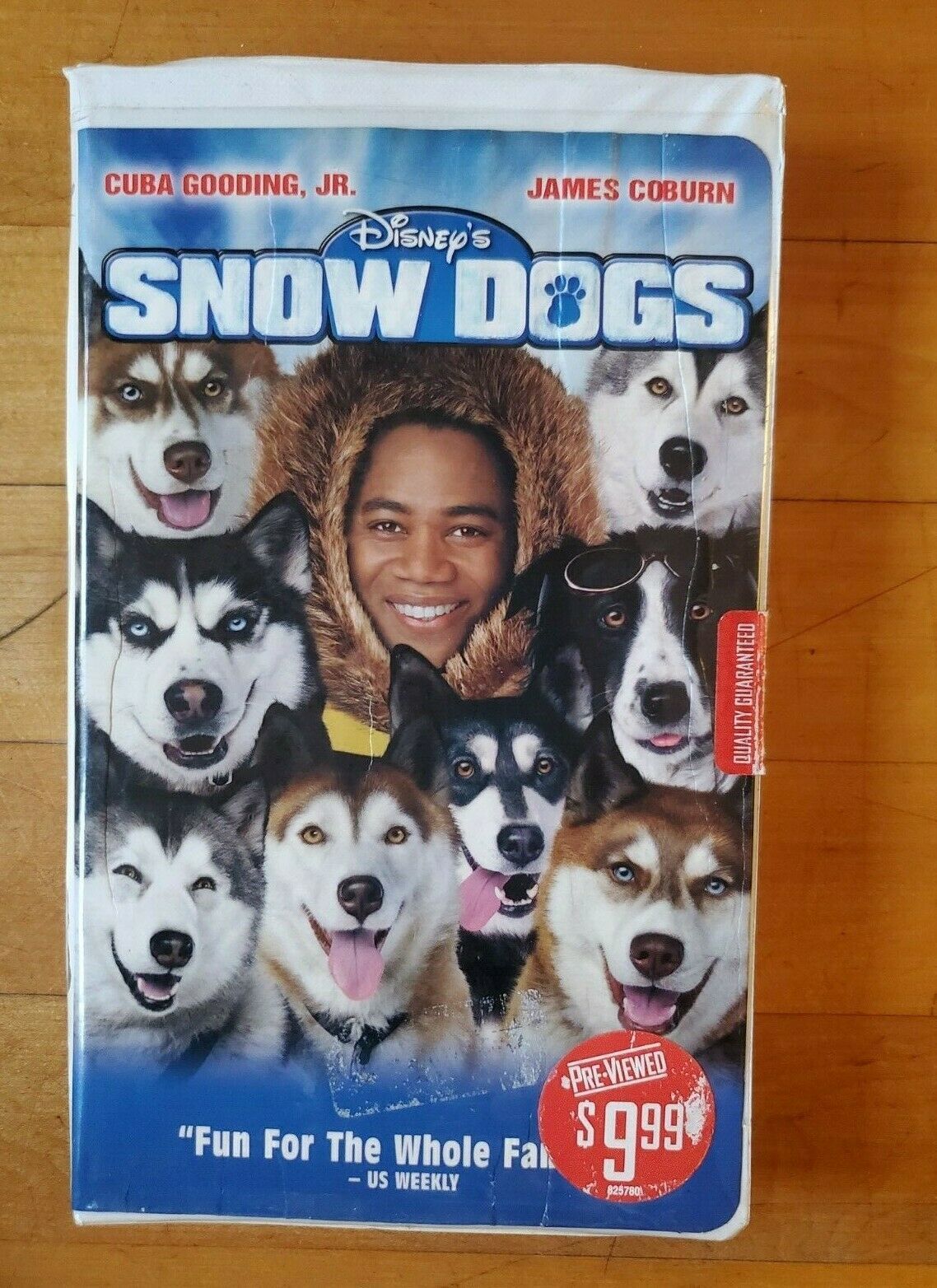 2002 Snow Dogs VHS Movie Walt Disney PG - VHS Tapes