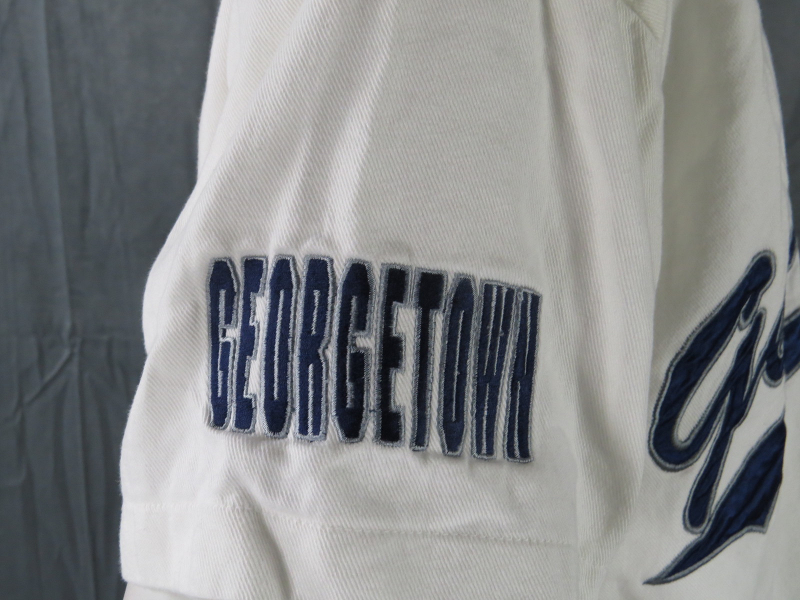 Georgetown Hoyas Baseball Jersey (VTG) - Script Front by Softwear - Men ...