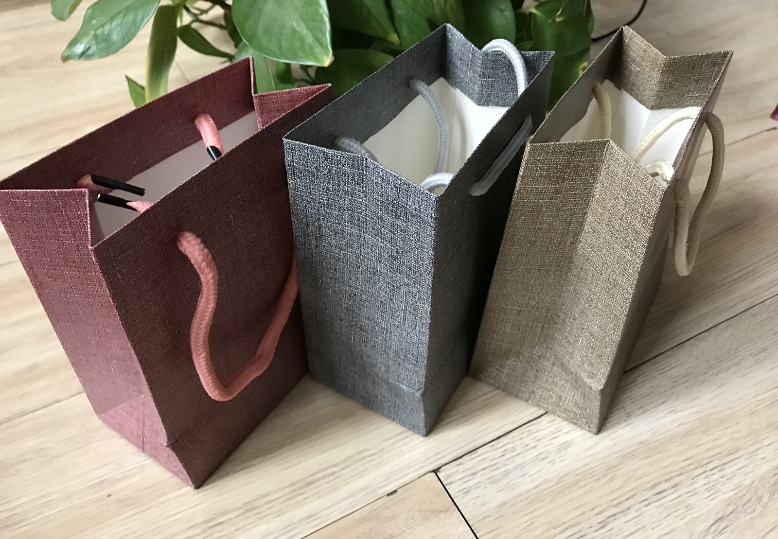 5pieces Paper Gift Bags,Handmade paper gifts bags,15x13x7cm Gift Paper ...