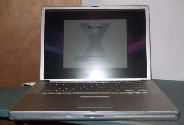 Apple PowerBook G4 A1095 15'' 1.5GHz Mac OSX Leopard v10.5 Good ...