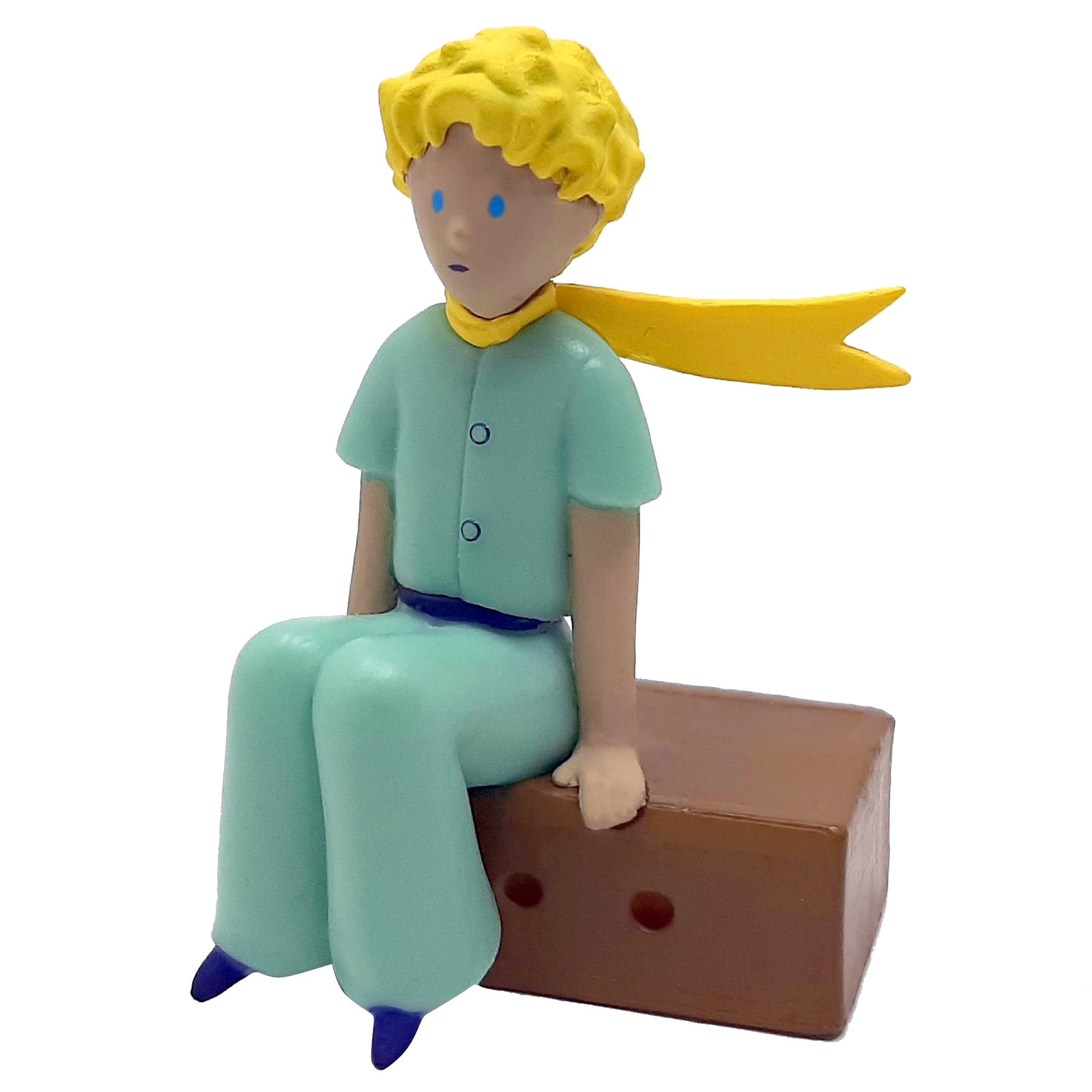 The Little Prince sitting on box plastic figurine Plastoy - Other ...