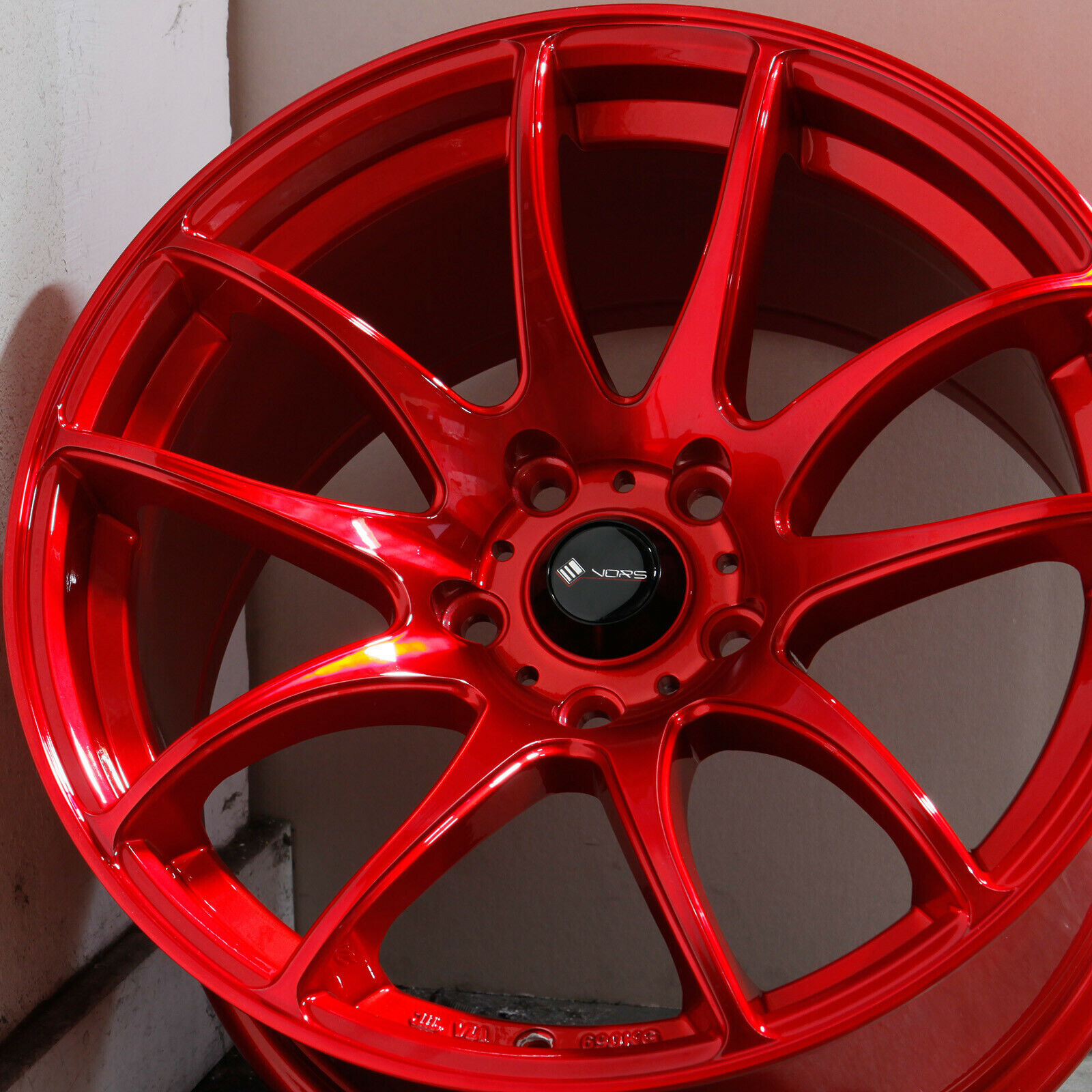 18x9 5 Vors TR4 5x120 35 Candy Red Wheels Rims Set 4 73 1 Wheels 18x9 5 Vors TR4 5x120 35 Candy Red Wheels Rims Set 4 73 1 Wheels