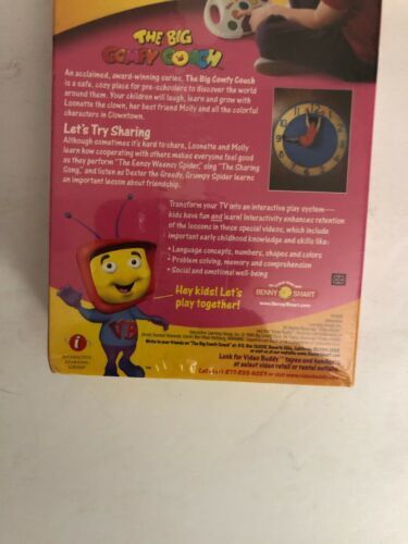 Video Buddy Interactive The Big Comfy Couch Let’s Try Sharing VHS 1999 ...