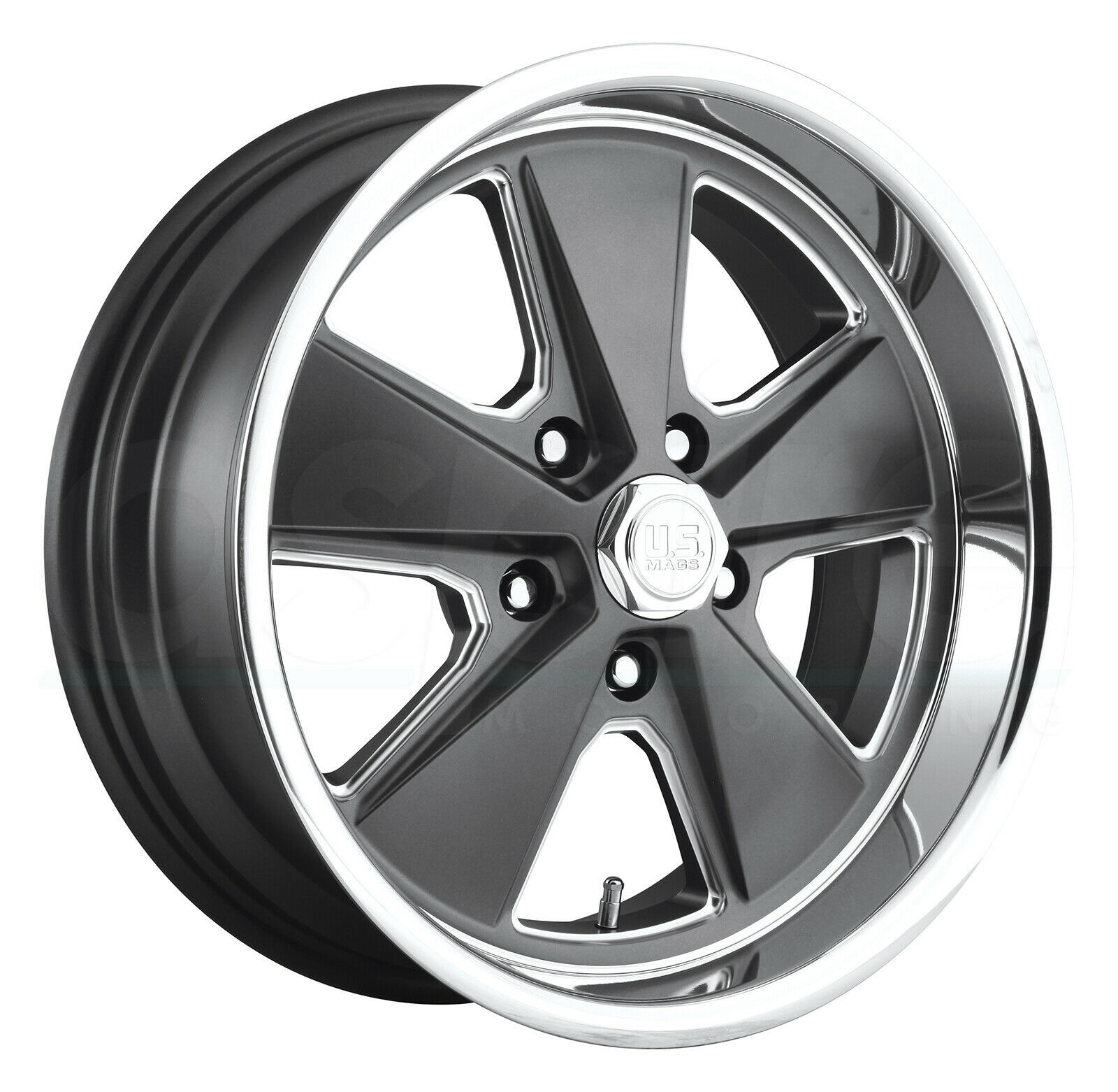 20x10.5 US Mags U120 Roadster 5x115 20 GunMetal Wheels Rims Set(4) - Wheels