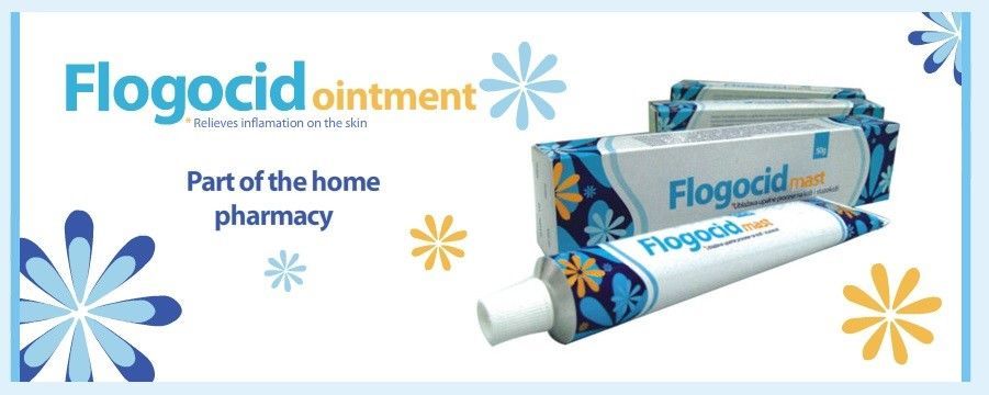 3X Flogocid relives inflamantion of skin, hemorrhoids, acne, pimples ...