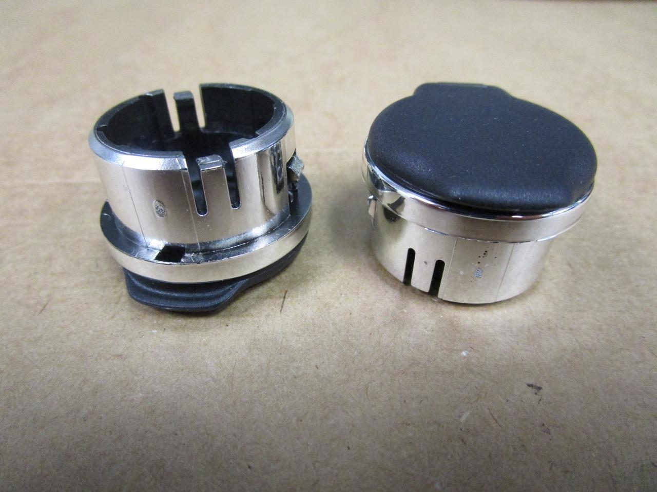 2 Chevy Silverado GMC Sierra 12V Power Outlet Plug Cover Cap Dash ...