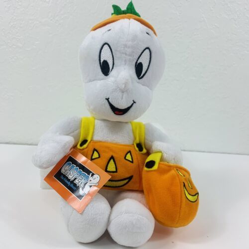 Casper The Friendly Ghost Halloween Jack-O-Lantern Costume Stuffed ...