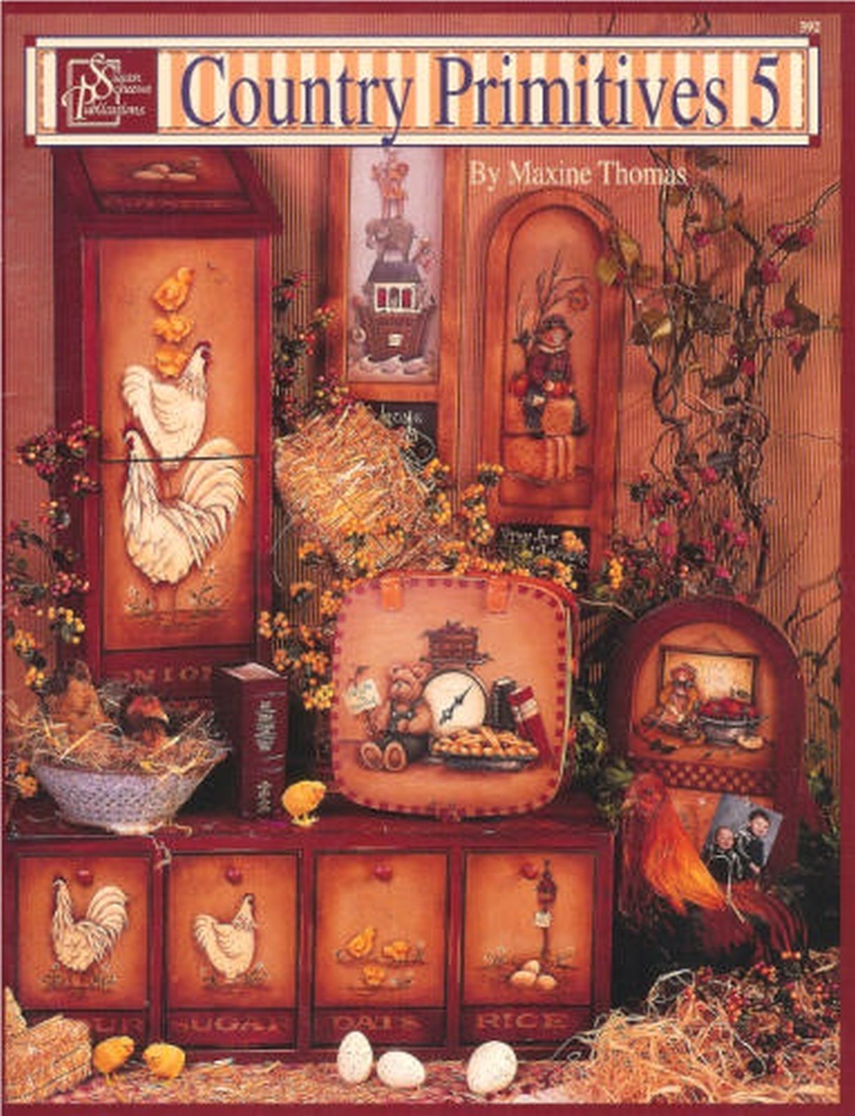 Tole Decorative Painting Country Primitives 5 Maxine Thomas Book Noah's ...