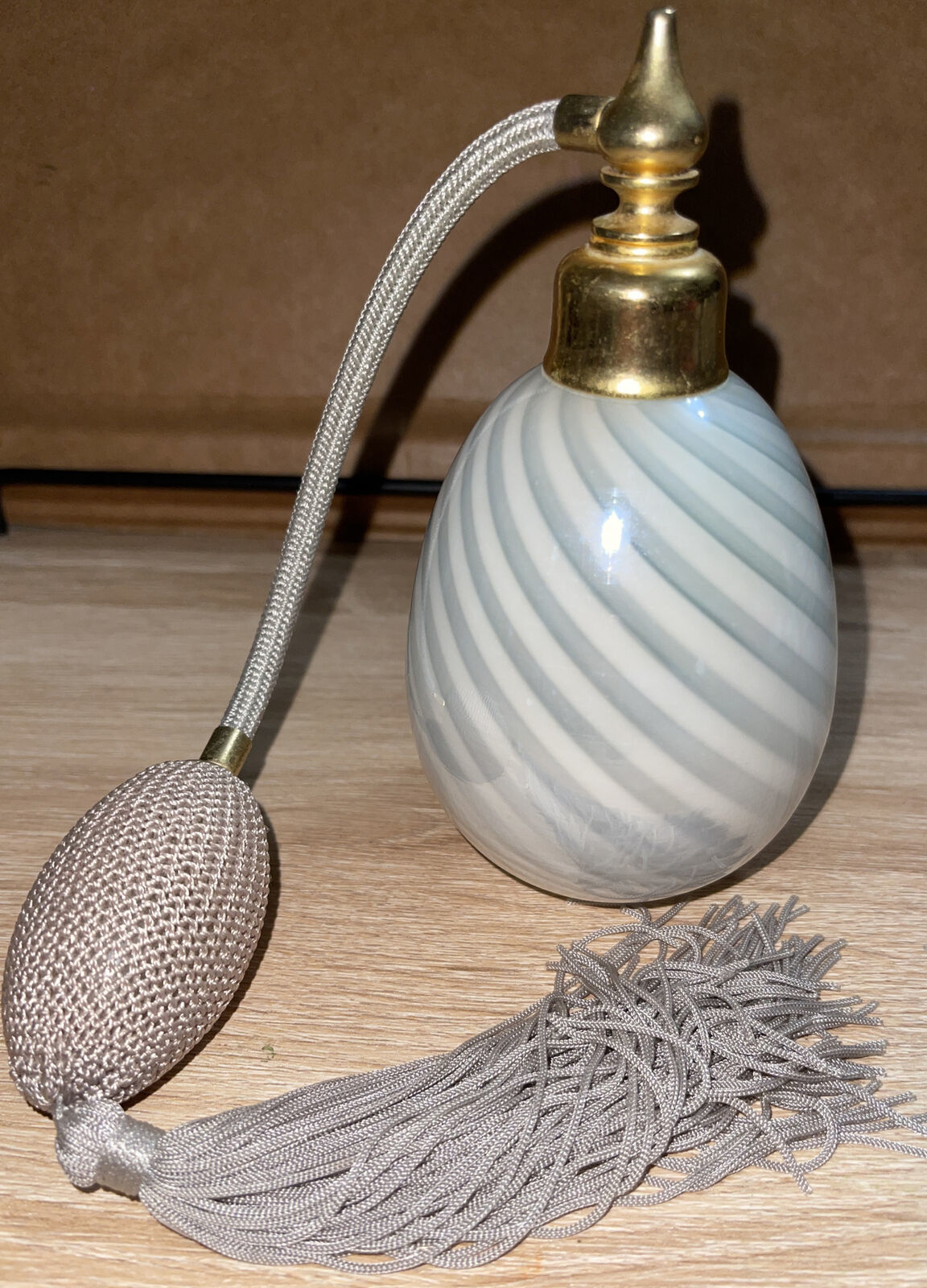 Perfume Bottle Atomizer Art Deco Irice Art Glass Irving Rice ...