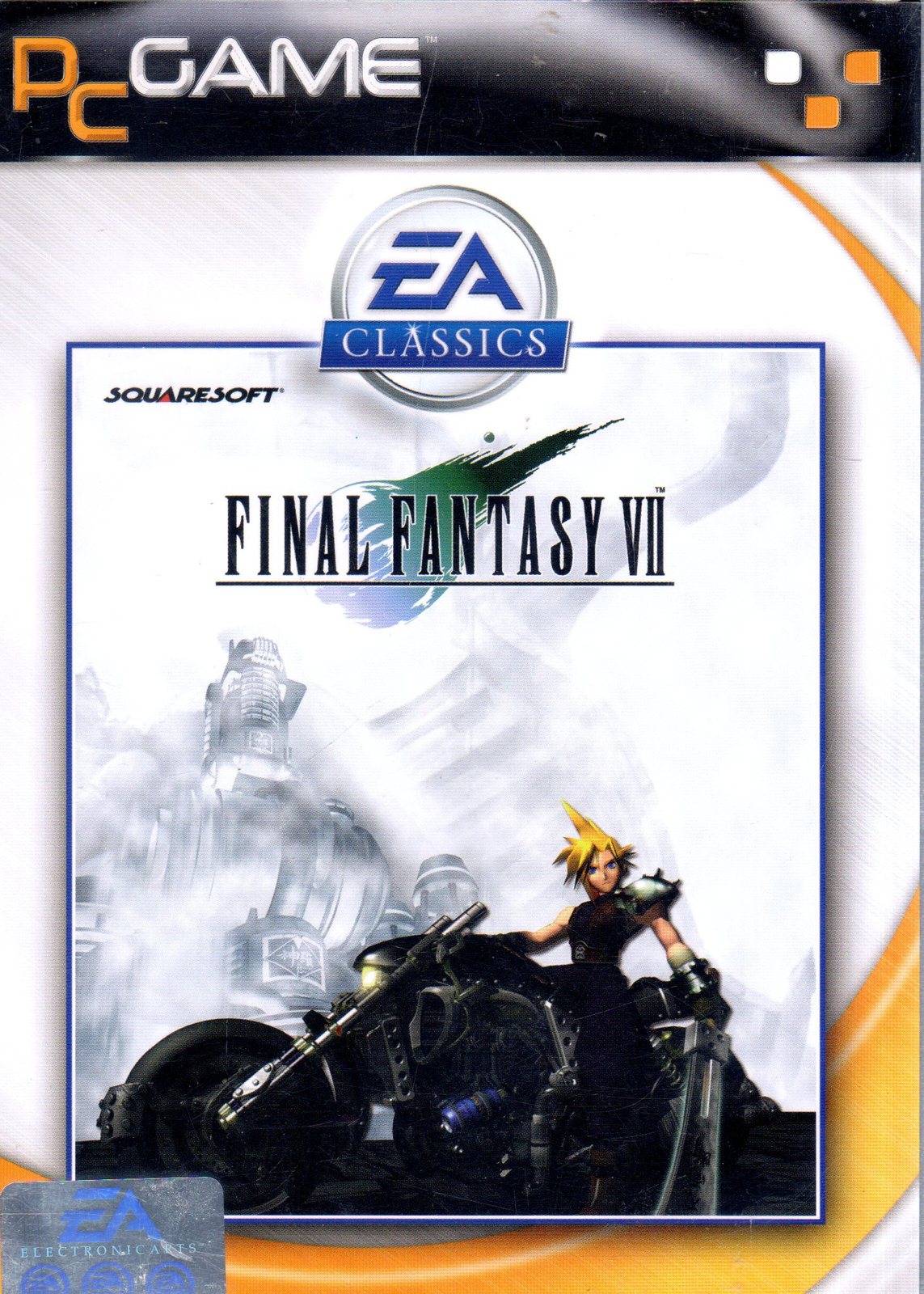 PC Game - Final Fantasy VII 7 For PC/CD-ROM Eidos/Square 4 discs ...