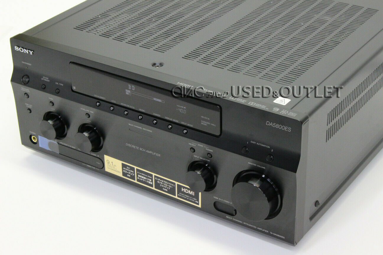 Used Sony STR-DA5800ES AV stereo receivers for Sale | HifiShark.com