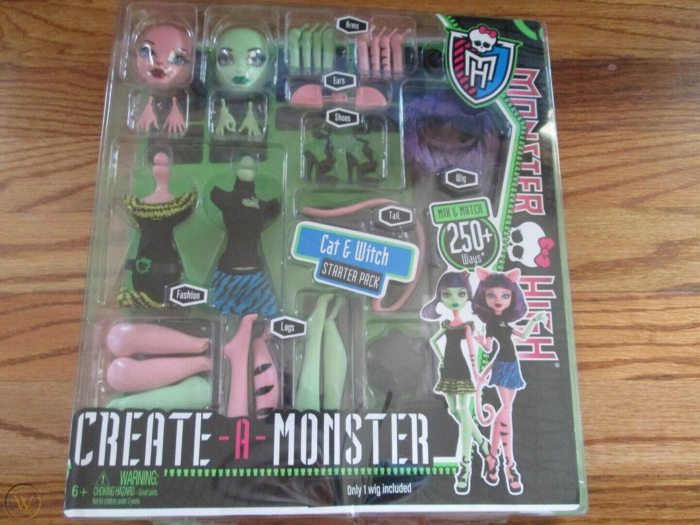 Monster High Create-A-Monster Cat & Witch Starter Pack - Dolls & Doll ...