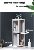 Rotating Corner Storage Cabinet - Storage Units