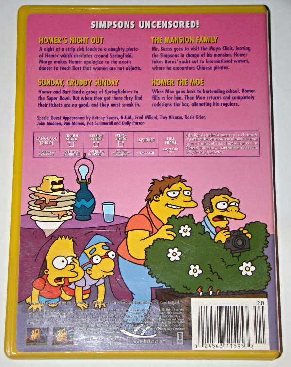 The Simpsons Gone Wild (Dvd) and similar items