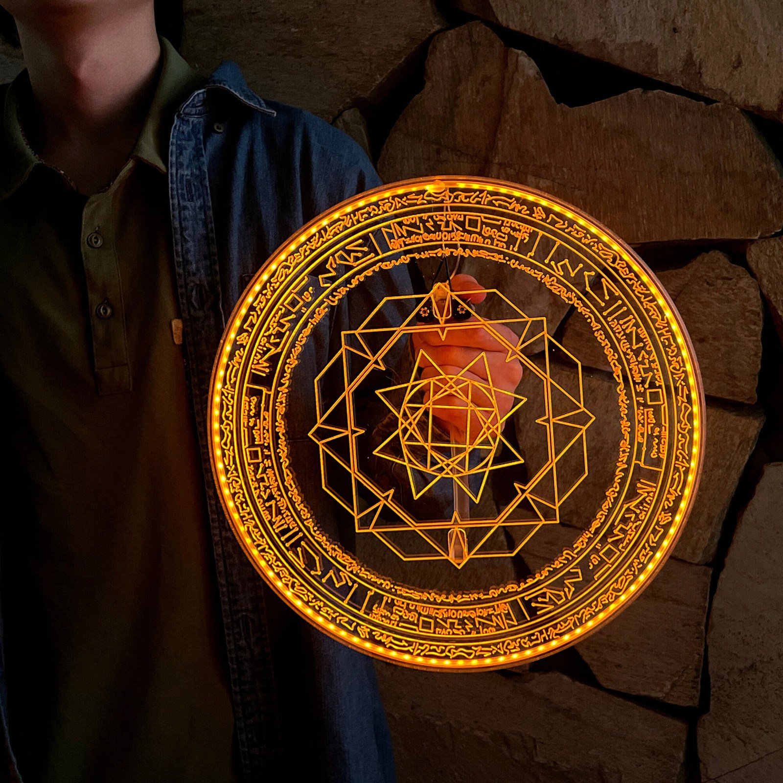 Dr Strange Spell Disc, Dr Strange LED Light up cosplay magic - Other