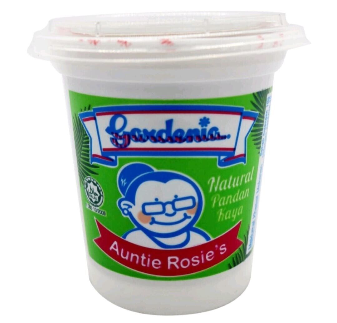 4 x 200g Gardenia Auntie Rosie's Natural Pandan Kaya Coconut Spread Jam ...