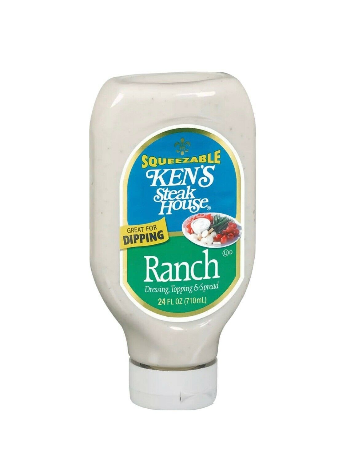 Ken's Steak House Ranch Dressing Topping & Spread, 24 Fl Oz (Pack of 2 ...