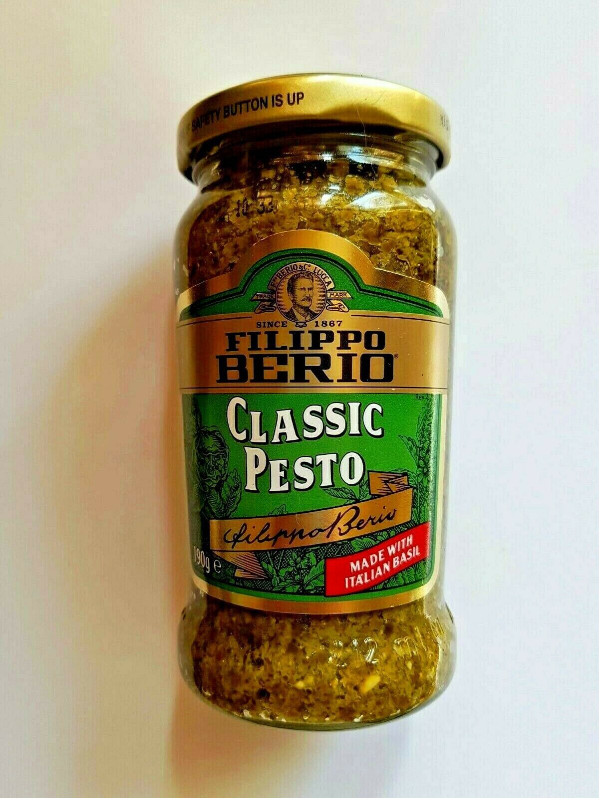 Classic sauce Filippo Berio "Pesto", 190 g - Sauces