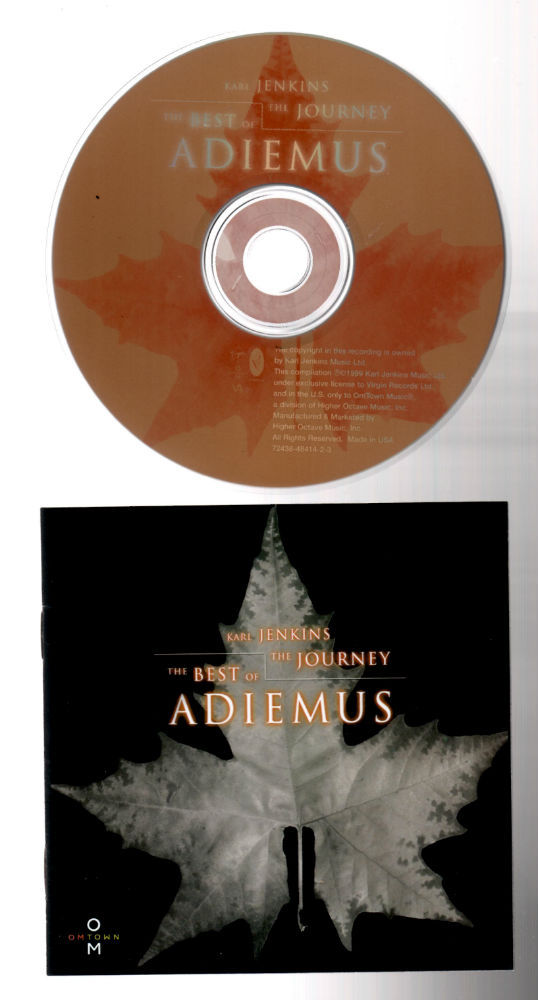 Karl Jenkins, The Best of Adiemus, The Journey CD- CDs