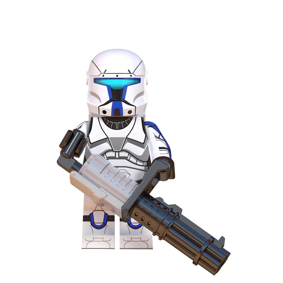 1pcs Star Wars Clone Commando Commander Voca (501st Legion) Minifigures ...