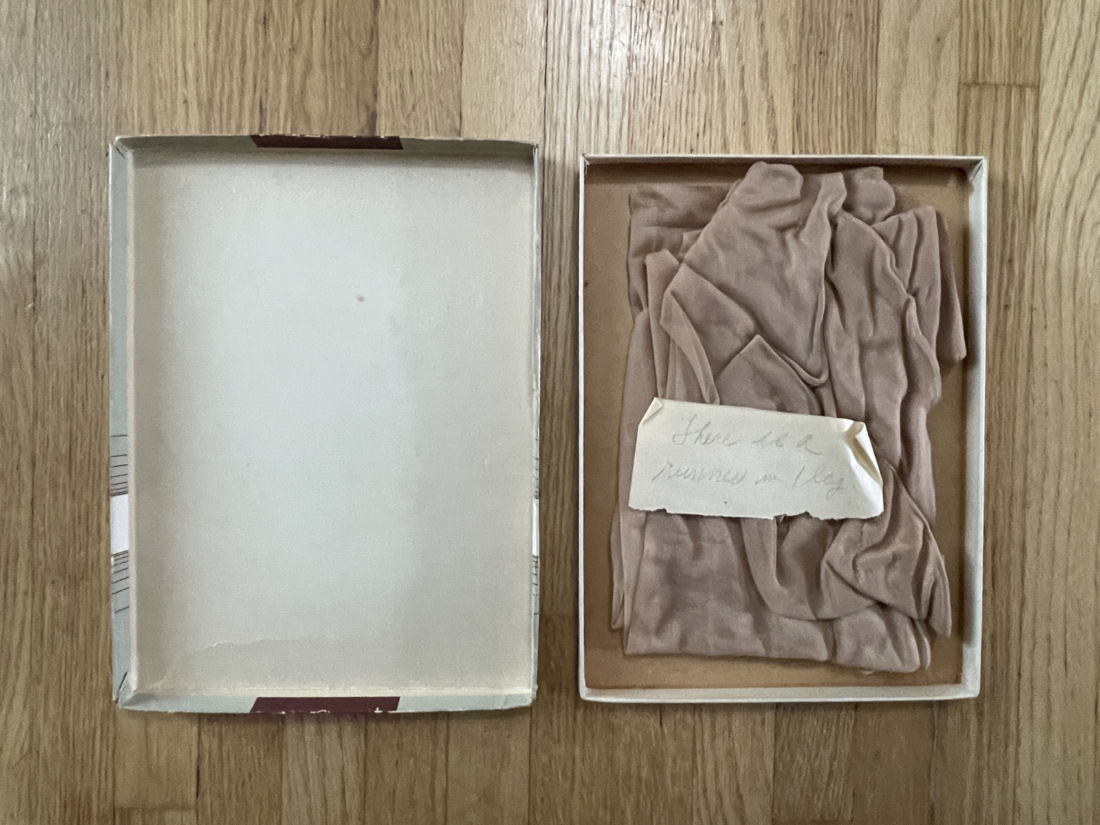 Vintage Venetians Beautiful Stockings Hosiery Box Packaging- Vintage ...