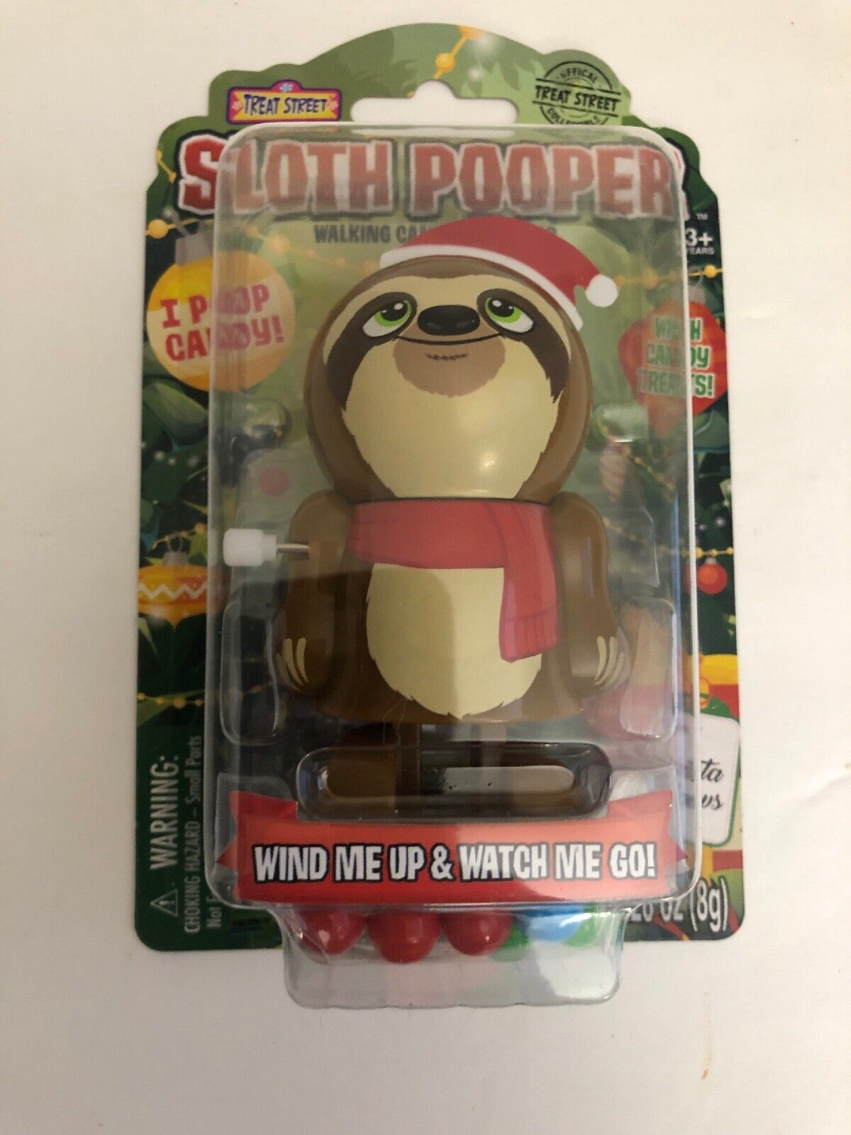 Sloth Pooper Christmas Walking Candy Dispenser-I Poop Candy-Wind Up ...
