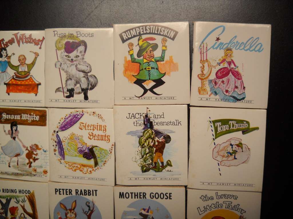 Mt Hawley Publishing Co 20 Miniature Fairy Tale Story Books Treasure ...
