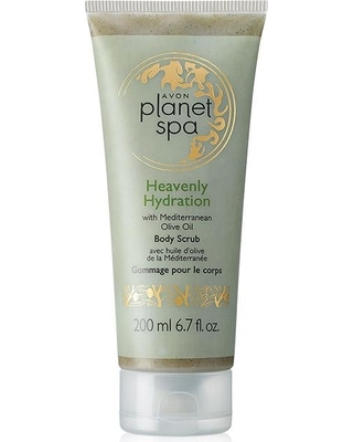 Avon Planet Spa Heavenly Hydration Body Scrub with Mediterranean Olive ...