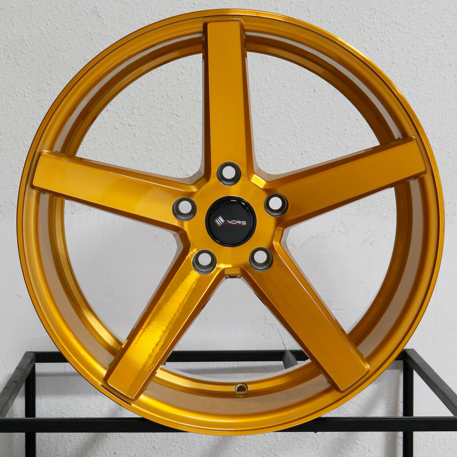 18x8.5 Vors TR5 5x108 35 Candy Gold Wheels Rims Set(4) 73.1 - Wheels