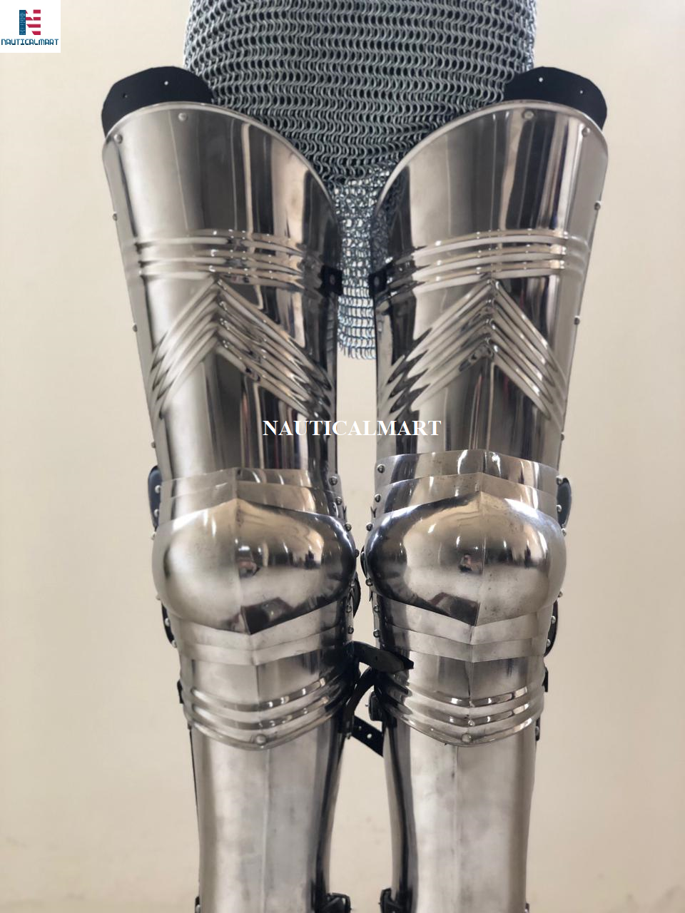 LARP Complete Leg Armor Re-Enactment SCA Armoury Leg Guard Gothic Legs ...