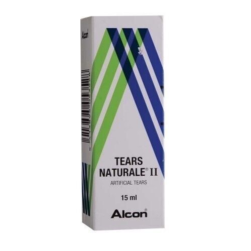 3 pz x 15ml Alcon TEARS NATURALE II Lubrificante Lenitivo & Idratante ...