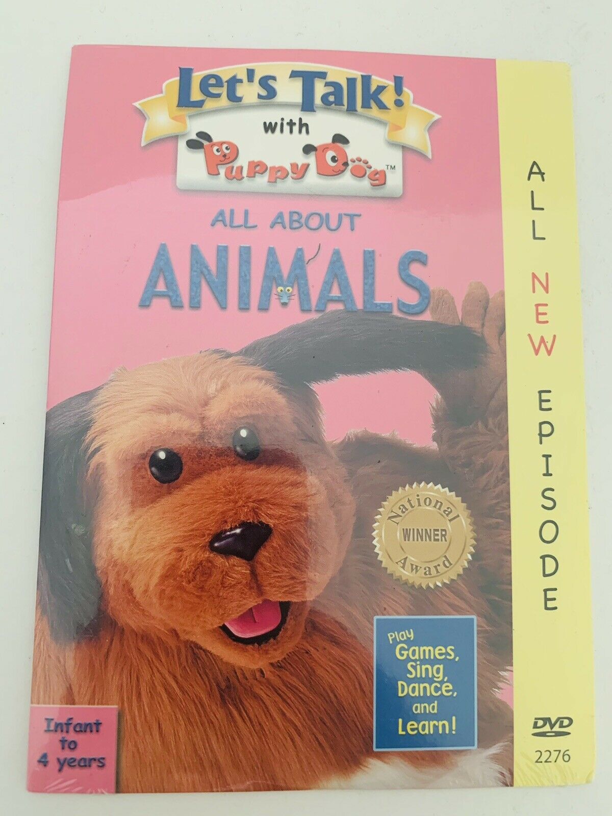 Let’s Talk with Puppy Dog: All About Animals DVD - DVD, HD DVD & Blu-ray