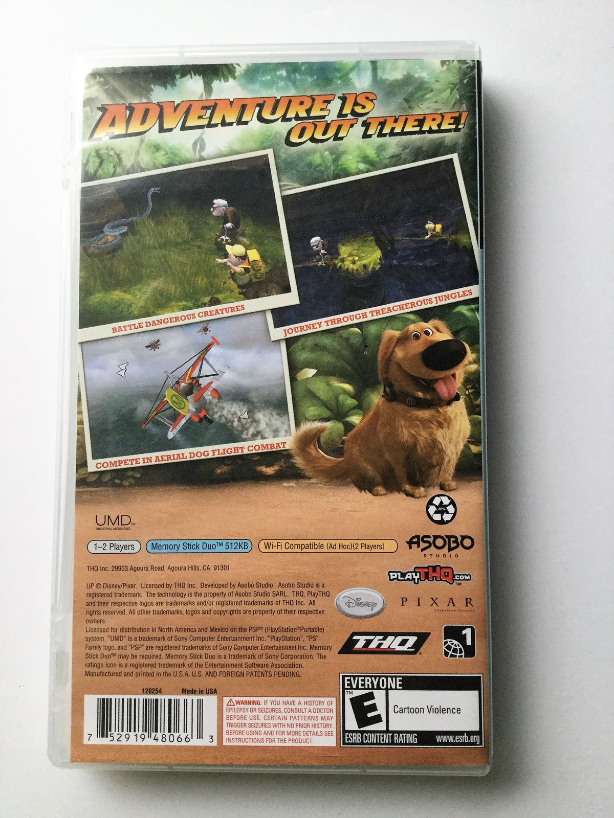 PSP game "UP" Disney/ Pixar 2009 - Video Games