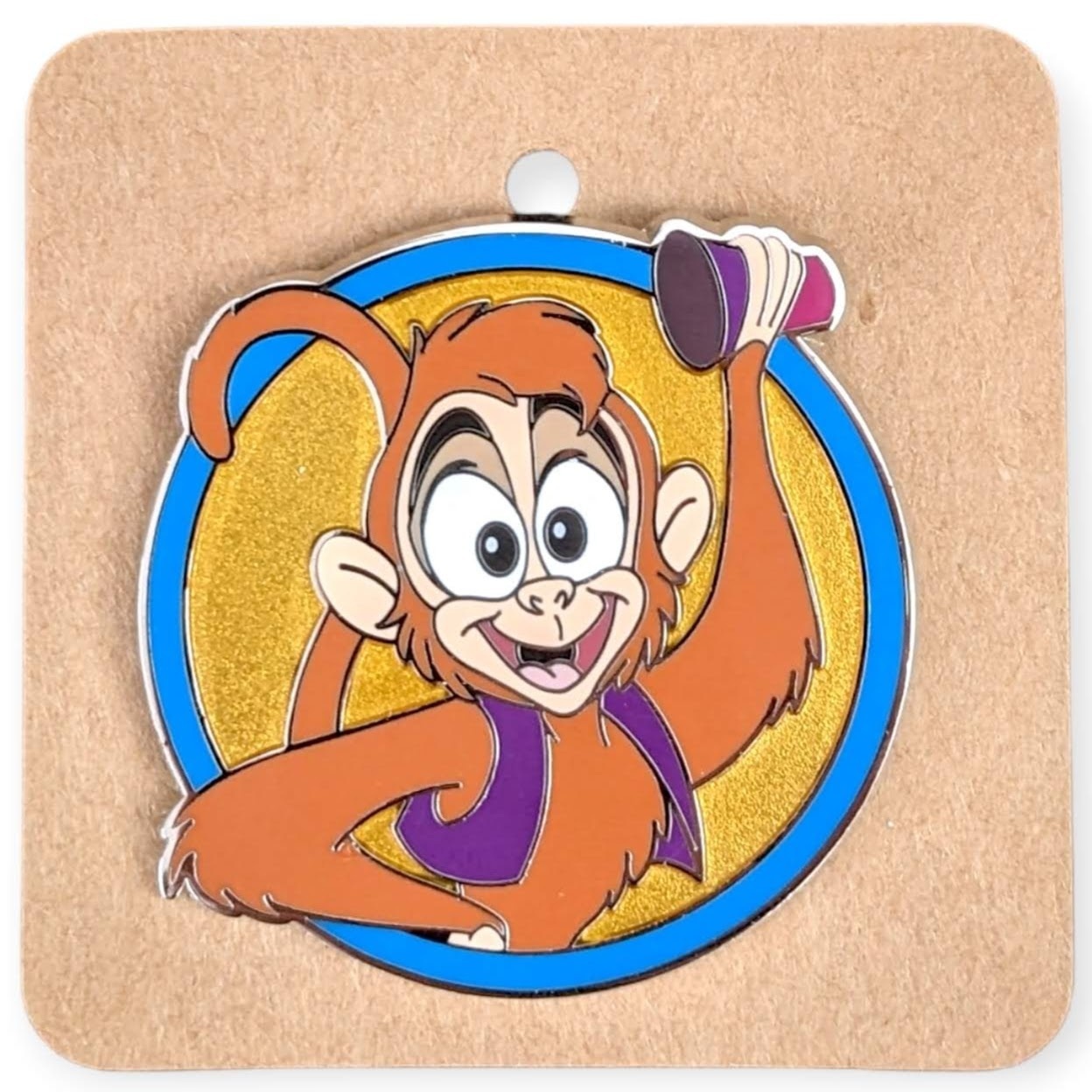 Aladdin Disney Heroes vs Villains Sidekicks Pins: Abu and Iago - Aladdin