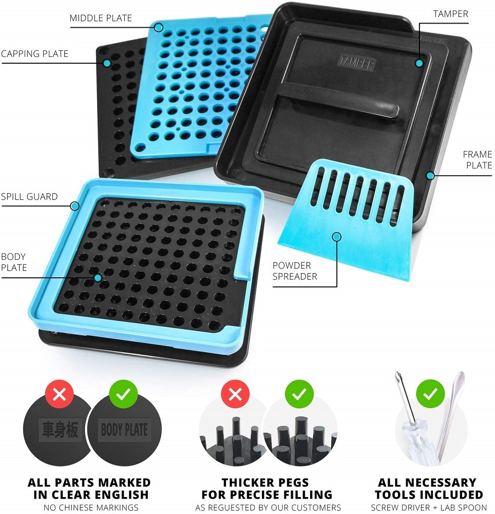 ALL-IN Capsule Filling Machine for Size 00 - Make Your Own Capsules Now ...