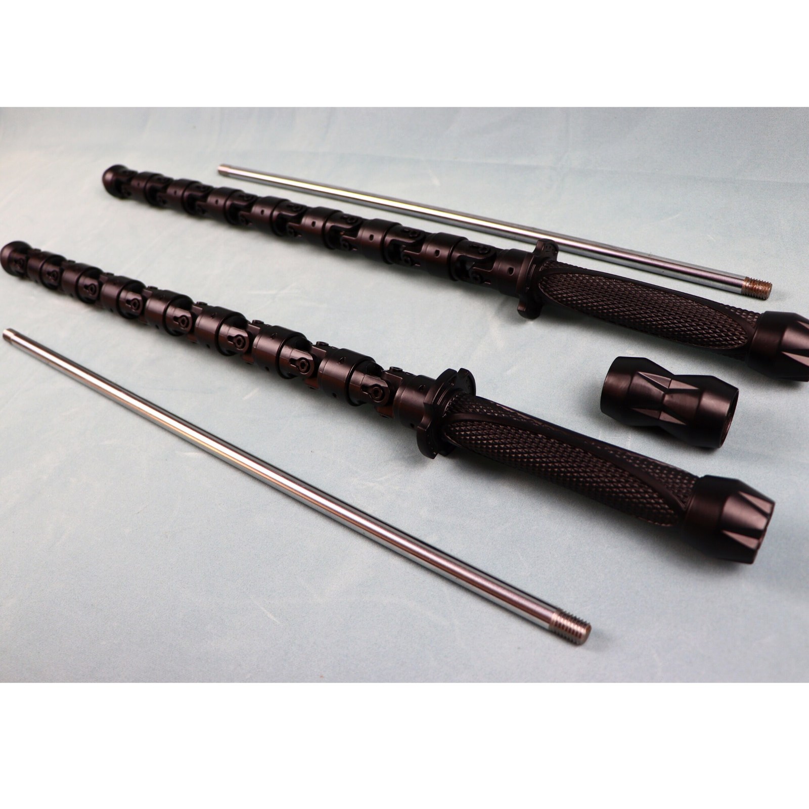 Black Widow's Metallic Batons with LED light, Avengers Black Widow ...