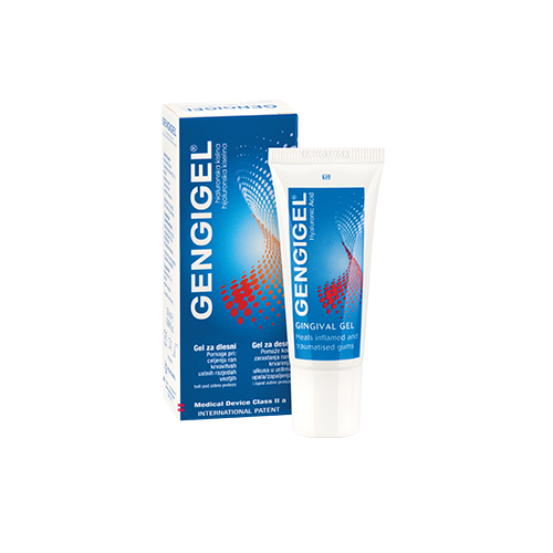 Gengigel gel for conditions of periodontal gingivitis, periodontitis ...