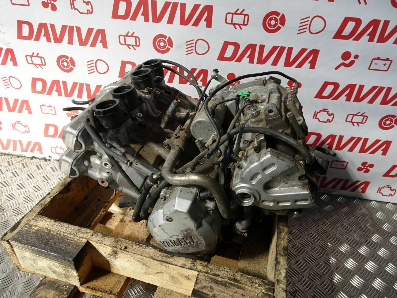 YAMAHA YZF600R THUNDERCAT 1999 600cc 600cm3 COMPLETE BARE ENGINE 4TV ...