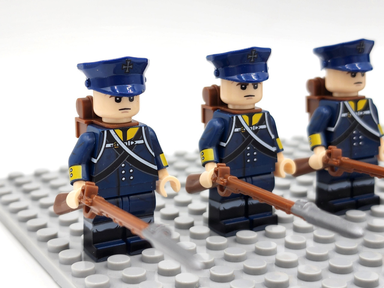 5pcs Napoleonic Wars Prussian Landwehr regiment Minifigures Set ...
