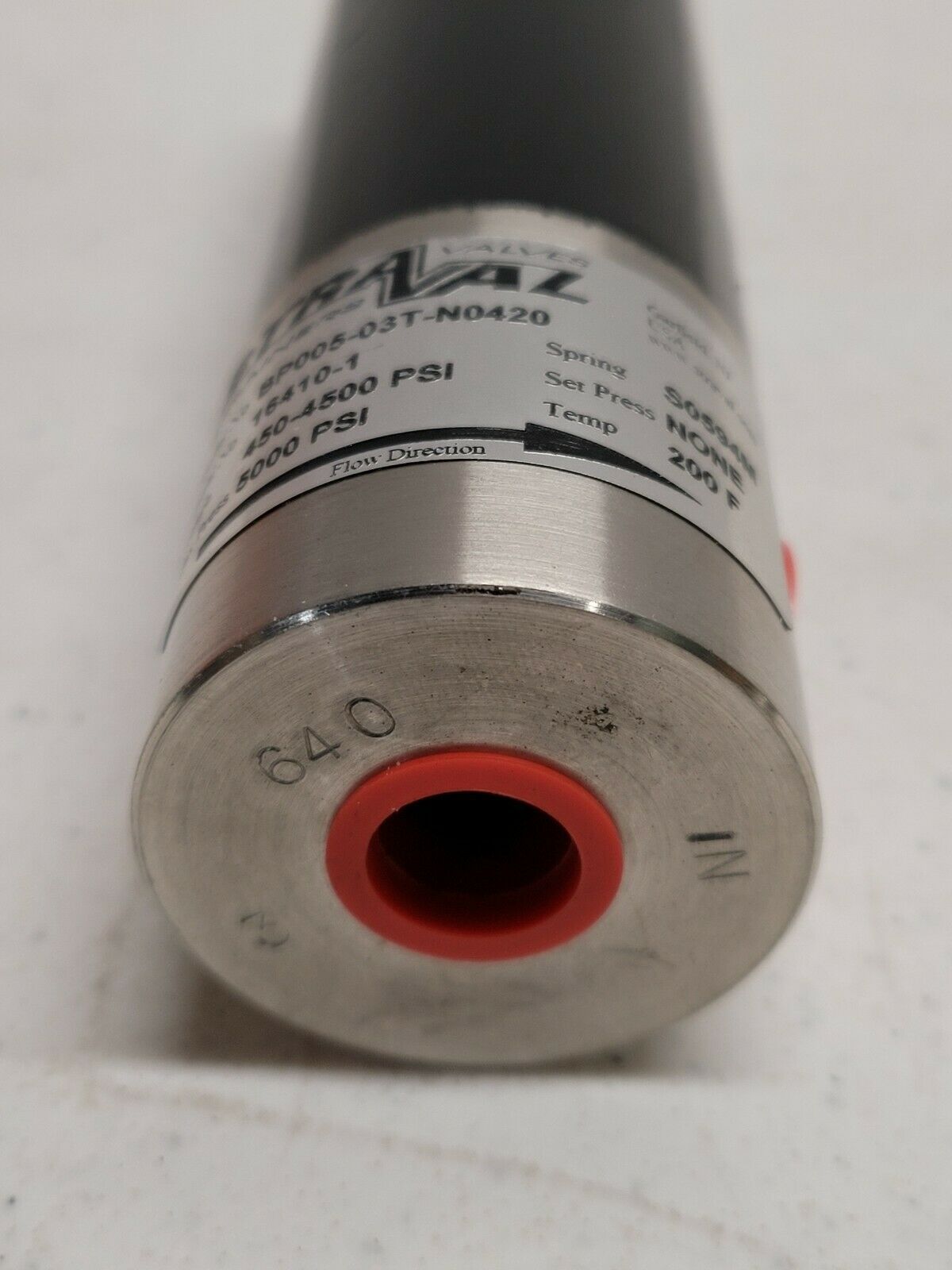 STRAVAL Valves Strainers BP005-03T-N0420 Range 450-4500 PSI - Other ...