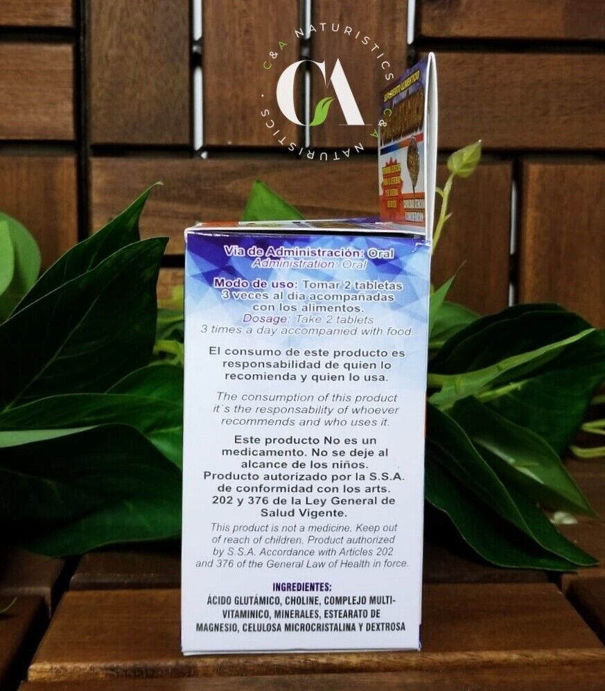 Puré Glutámico Vitaminas para el Cerebro Y and similar items