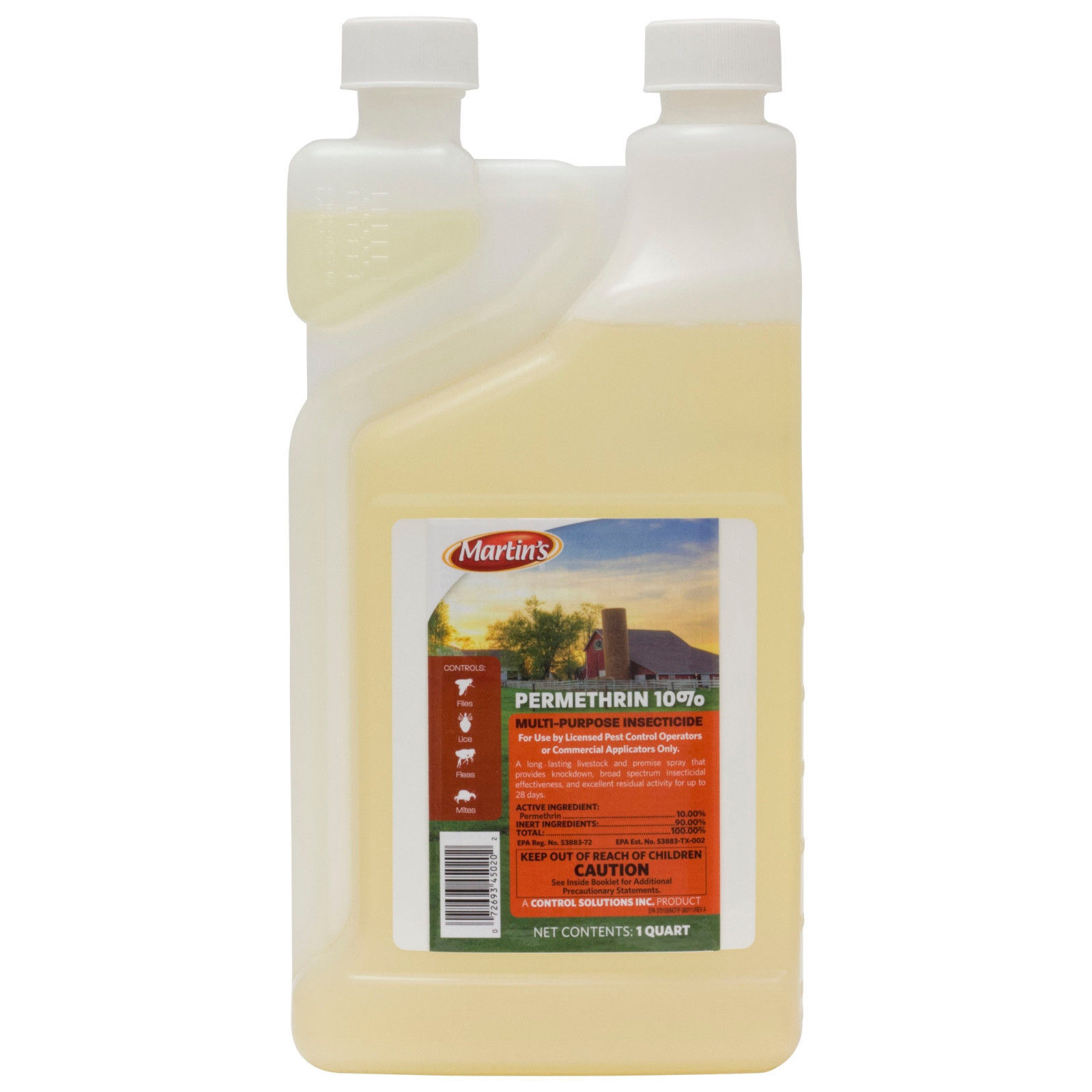Permethrin 10% Multi-Purpose Insecticide Concentrate Use Indoors ...