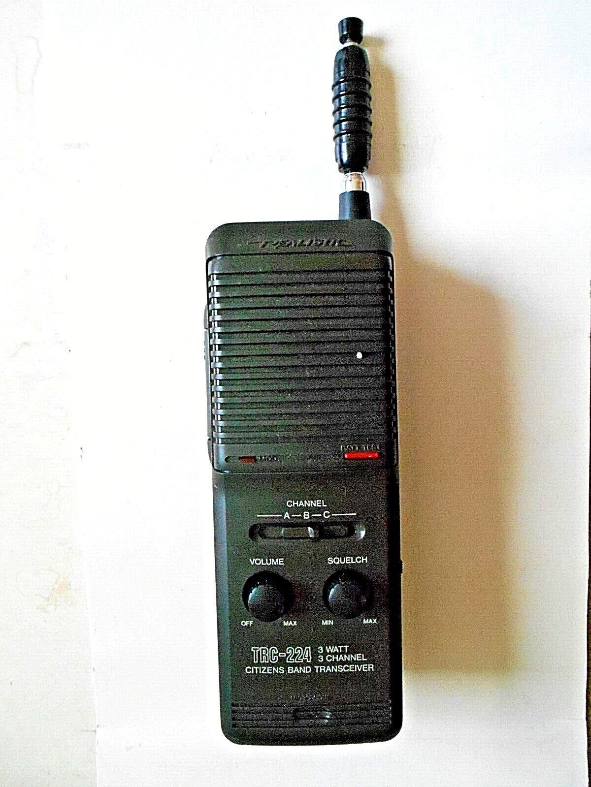 Realistic TRC-224 Citizens Band Transceiver Model 21--1642 - 3 watt,3 ...